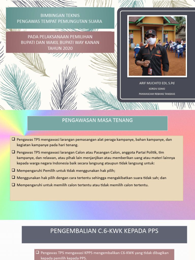 Materi Bimtek Ptps Sdmo PELANTIKAN PTPS | PDF