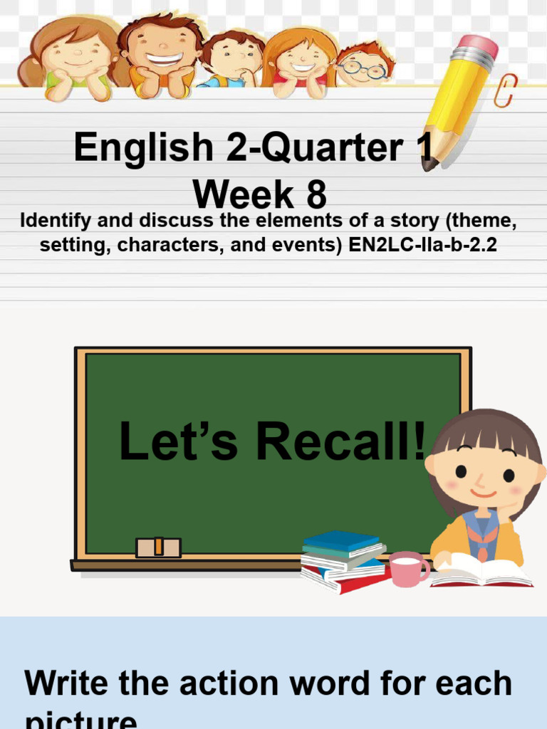English 2-Quarter 1 Week 8 | PDF