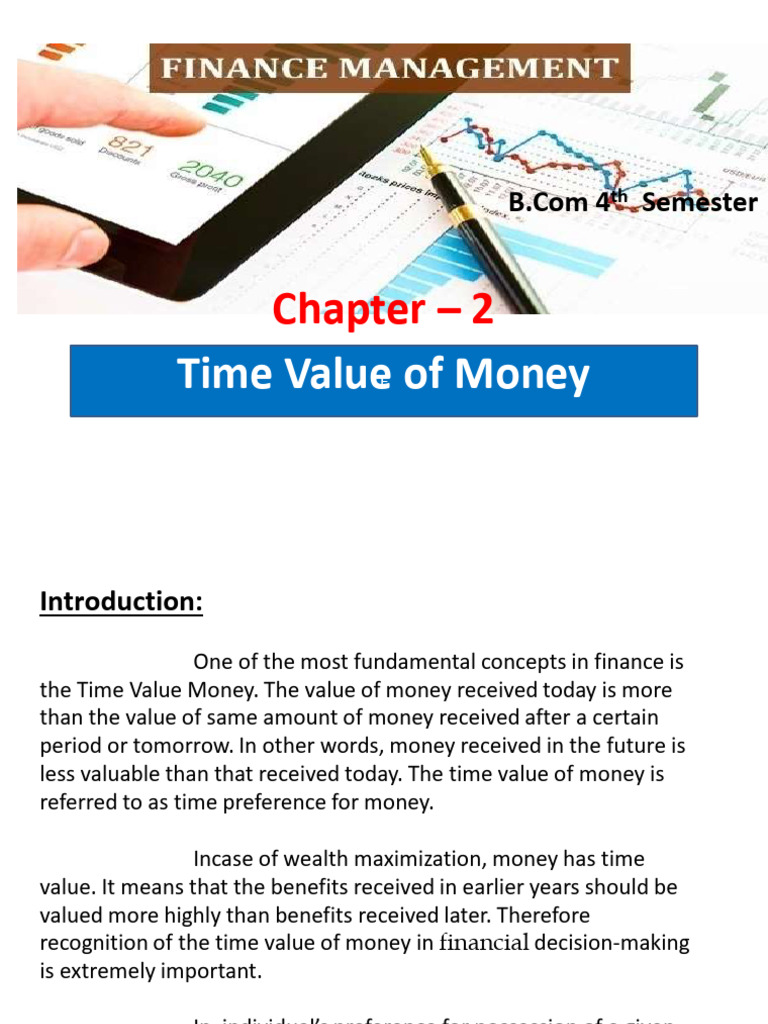 Chapter 2 Time Value of Money | PDF