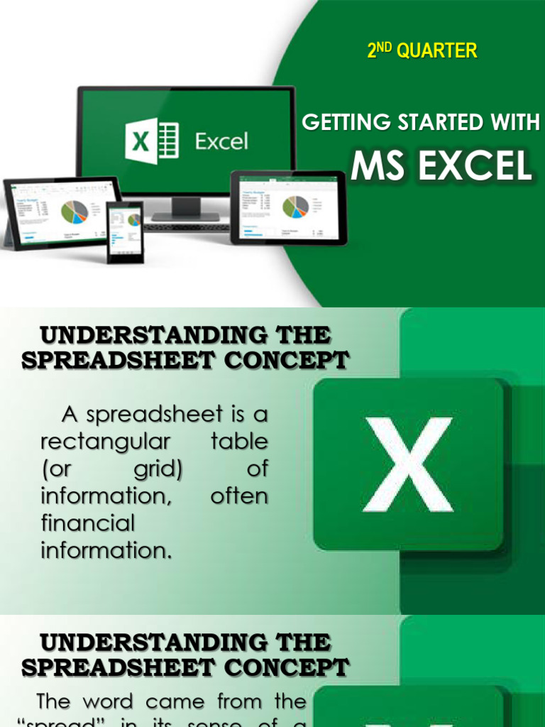 2nd Quarter Ict 7 Ms Excel 2021 Lesson 1 PDF | Download Free PDF | Spreadsheet | Worksheet