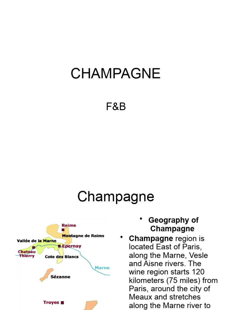 Champagne | PDF | Champagne | Food Science