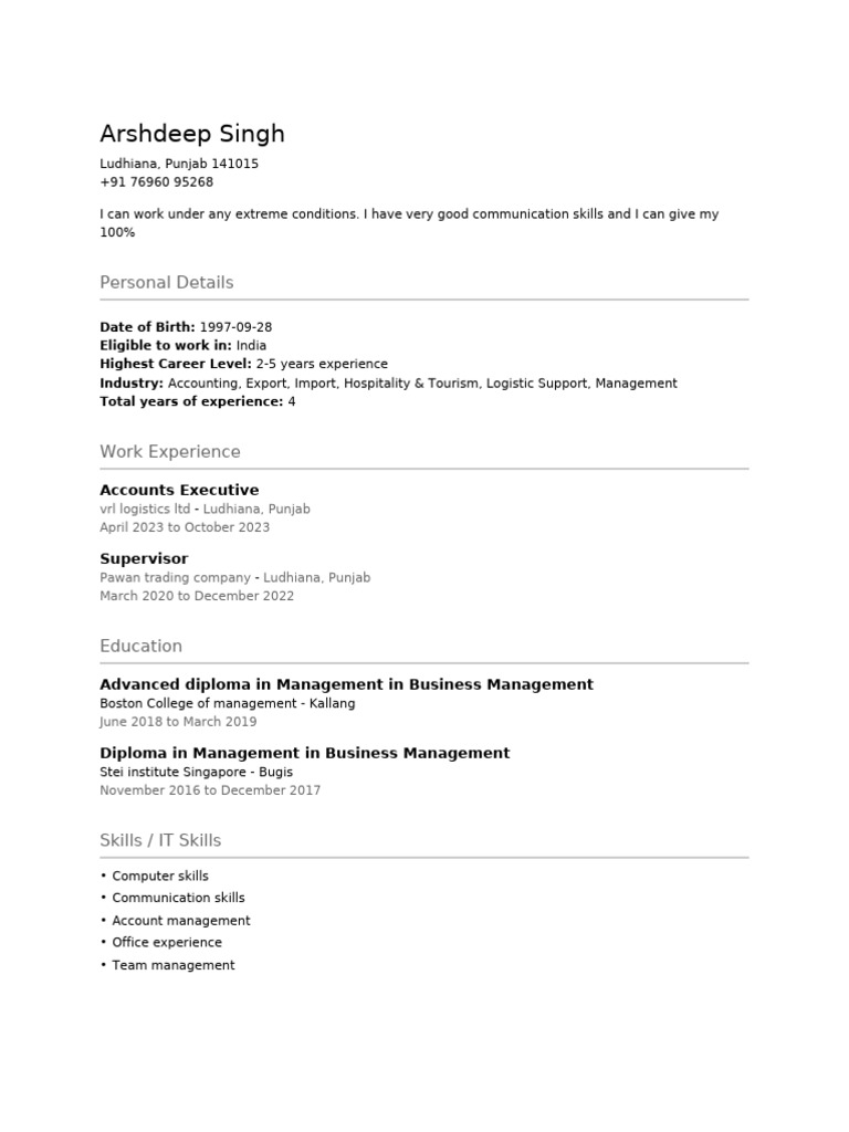 Arshdeep Singh | PDF