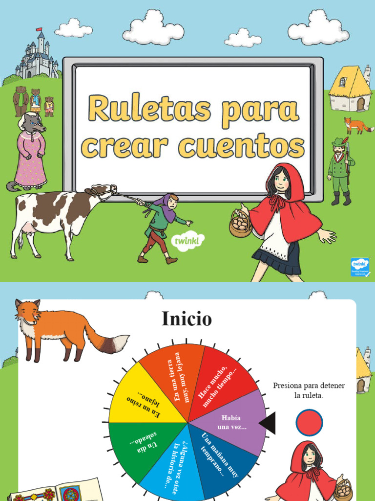 Ruleta para Crear Cuentos Infantiles | PDF