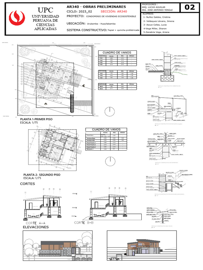 Detalle Constructivo Panel A1 | PDF | Ingeniería de Edificación | edificio