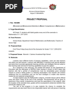 Numeracy Intervention Plan | PDF | Cognition | Behavior Modification