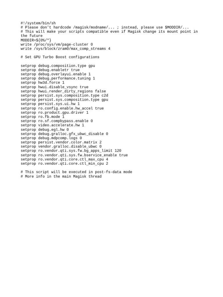 Setprop Gpu x78 | PDF