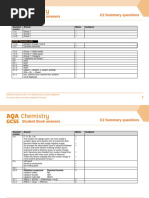 C9 Chemistry Practice Questions Answers | PDF | Alkene | Hydrocarbons