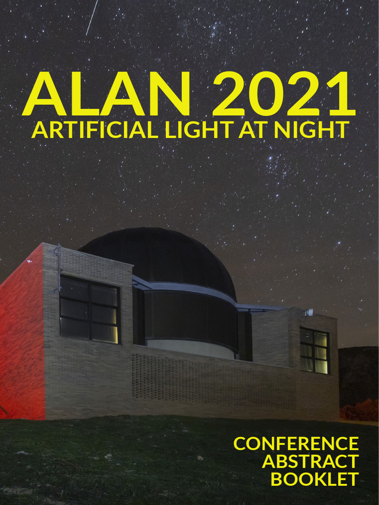 Alan 2021 Abstract Booklet 1 | PDF | Lighting | Digital Camera