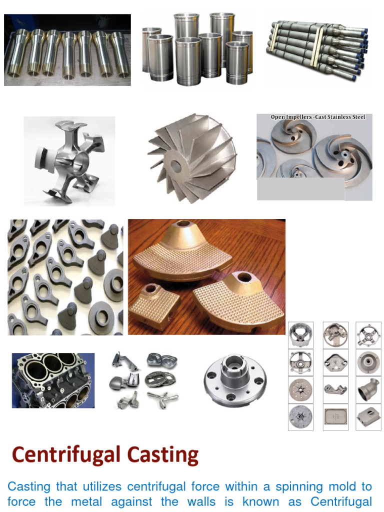 MODULE 1 - Other Casting Processes | PDF | Casting | Metals