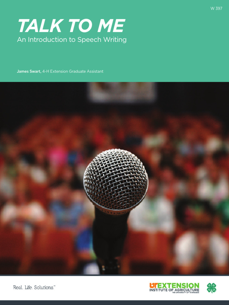 W397 Talk To Me Pdf Information Definition
