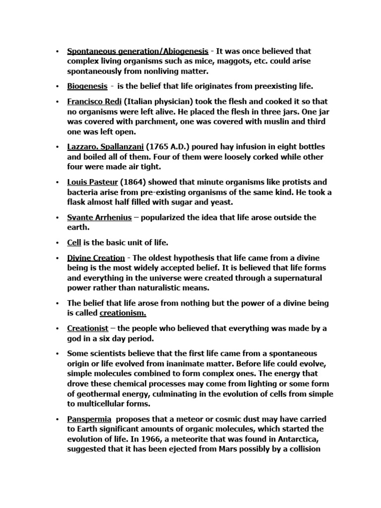 Pointers For Final Exam Life Science 1 | PDF | Organisms | Sexual ...