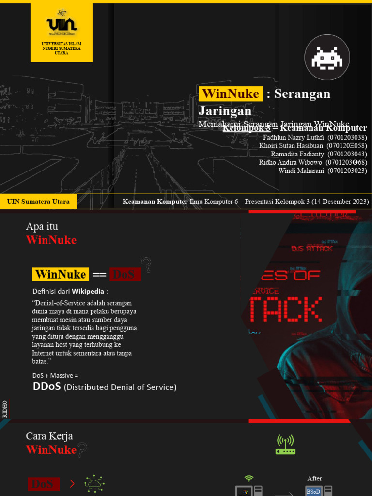 Winnuke:: Serangan Jaringan | PDF