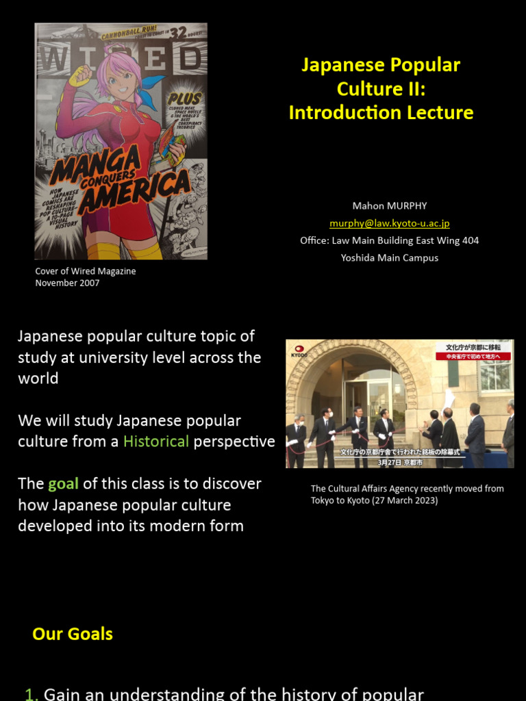 Understanding Japanese Popular Culture | PDF | Japan | Popular Culture