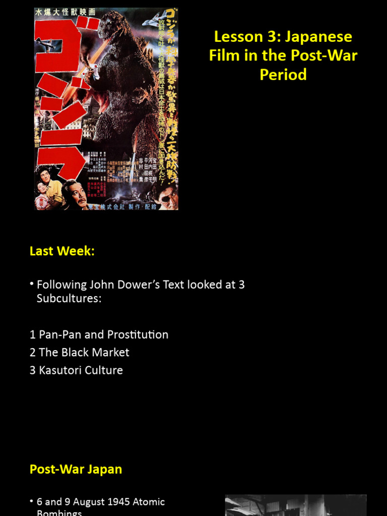 Lecture 3 Godzilla | PDF