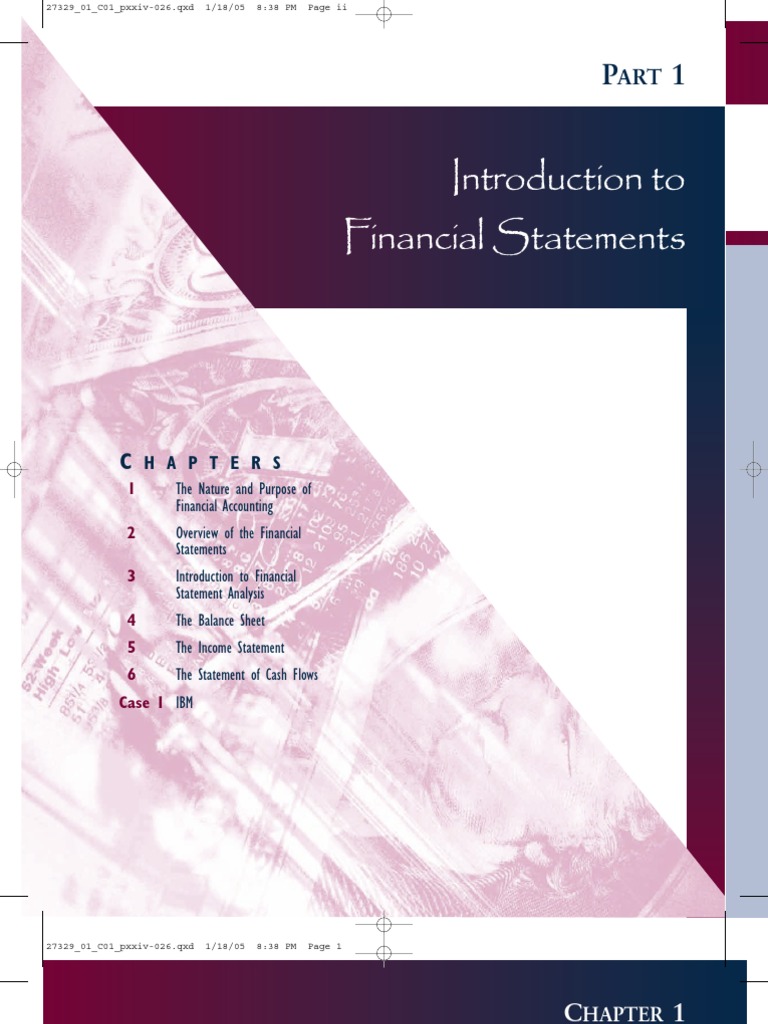 CH 01 Intro To Financial Statements | PDF | Certified Public Accountant ...