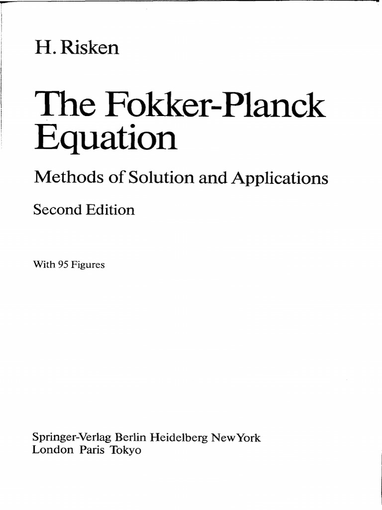Fokker Plank Equation | Download Free PDF | Stochastic Differential ...