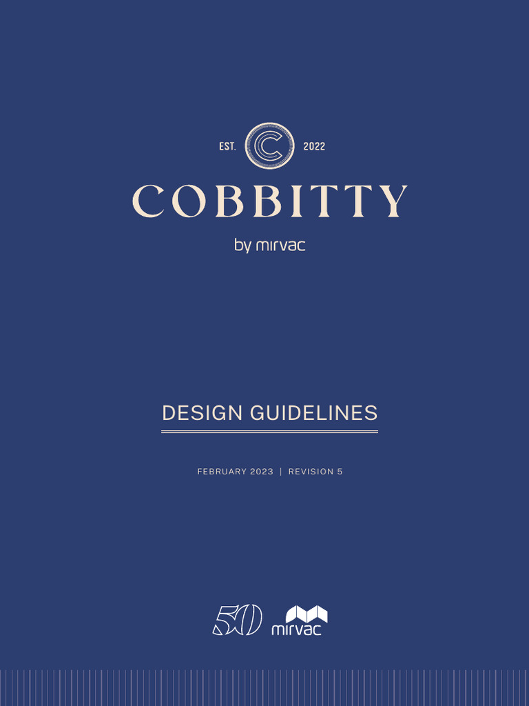 Cobbitty Design Guidelines Feb 2023 | PDF | Garage (Residential) | Door