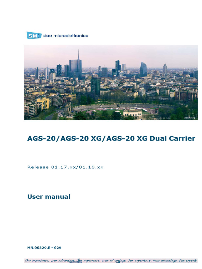 SIAE AGS20 R1 - 17 - x-1 - 18 - X 20230502 (MN.00329.E - 29) | PDF