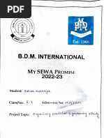 Sewa Project Grade 10 (2024-25) | PDF | Learning | Career & Growth
