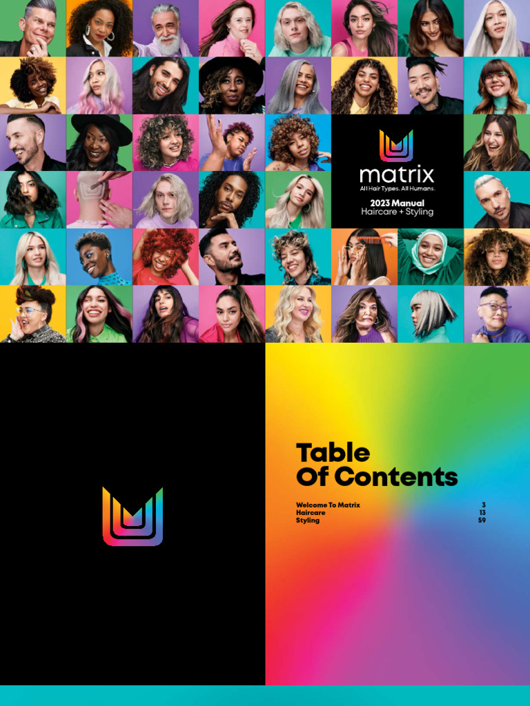 2023 Matrix Manual Haircare and Styling | PDF | Shampoo | Hair Care