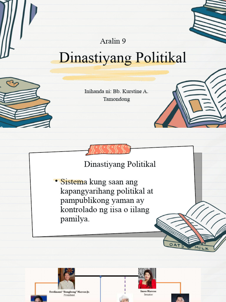 Ap10 PPT Dinastiyang Politikal | PDF