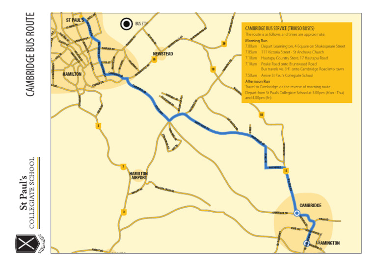 Cambridge Bus Route | PDF