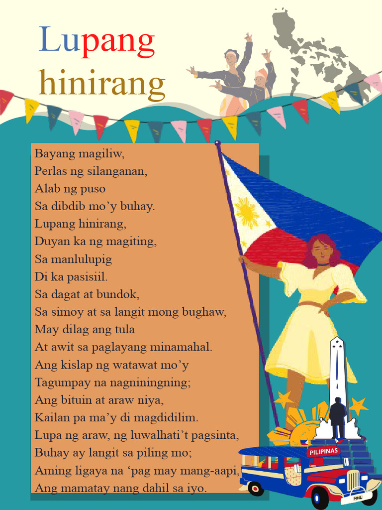Lupang Hinirang at Panatang Makabayan | PDF
