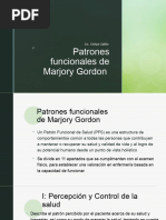 11 Patrones Funcionales Marjorie Gordon | PDF | Conceptos psicologicos | Ciencias del comportamiento