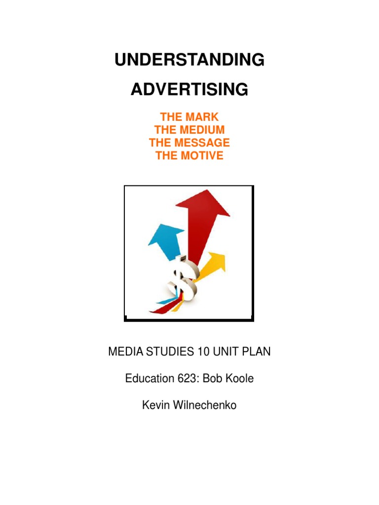 Unit Plan #2 | PDF | Advertising | Educational Assessment