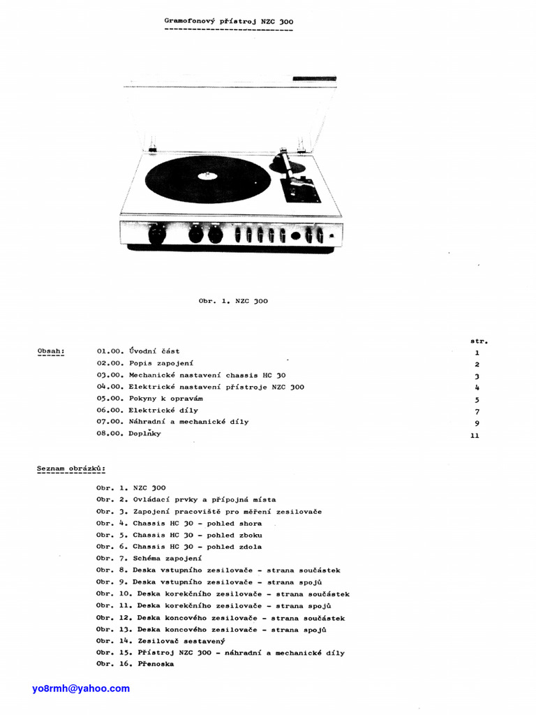 Tesla NZC-300 Service Manual | PDF