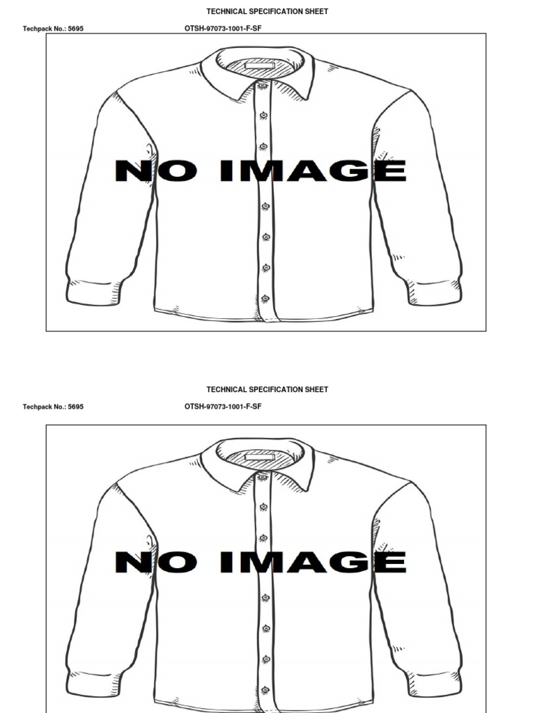 Techpack Report | PDF | Clothing | Textiles