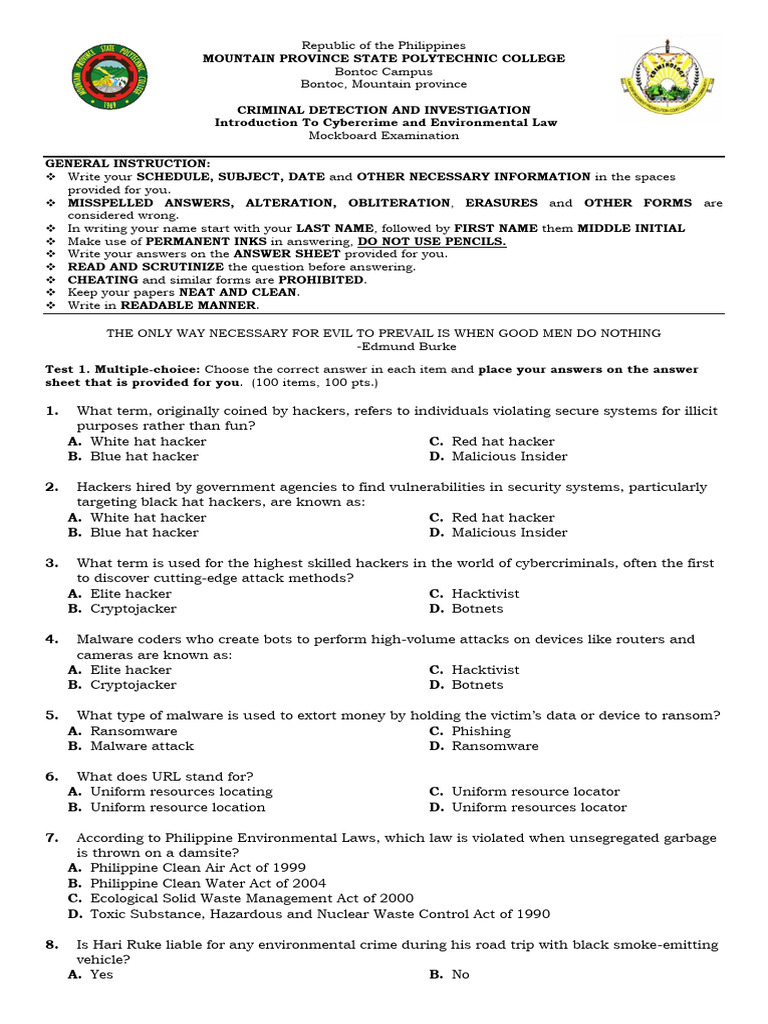 Activity 9 - CDI 9 | PDF | Cybercrime | Computer Virus