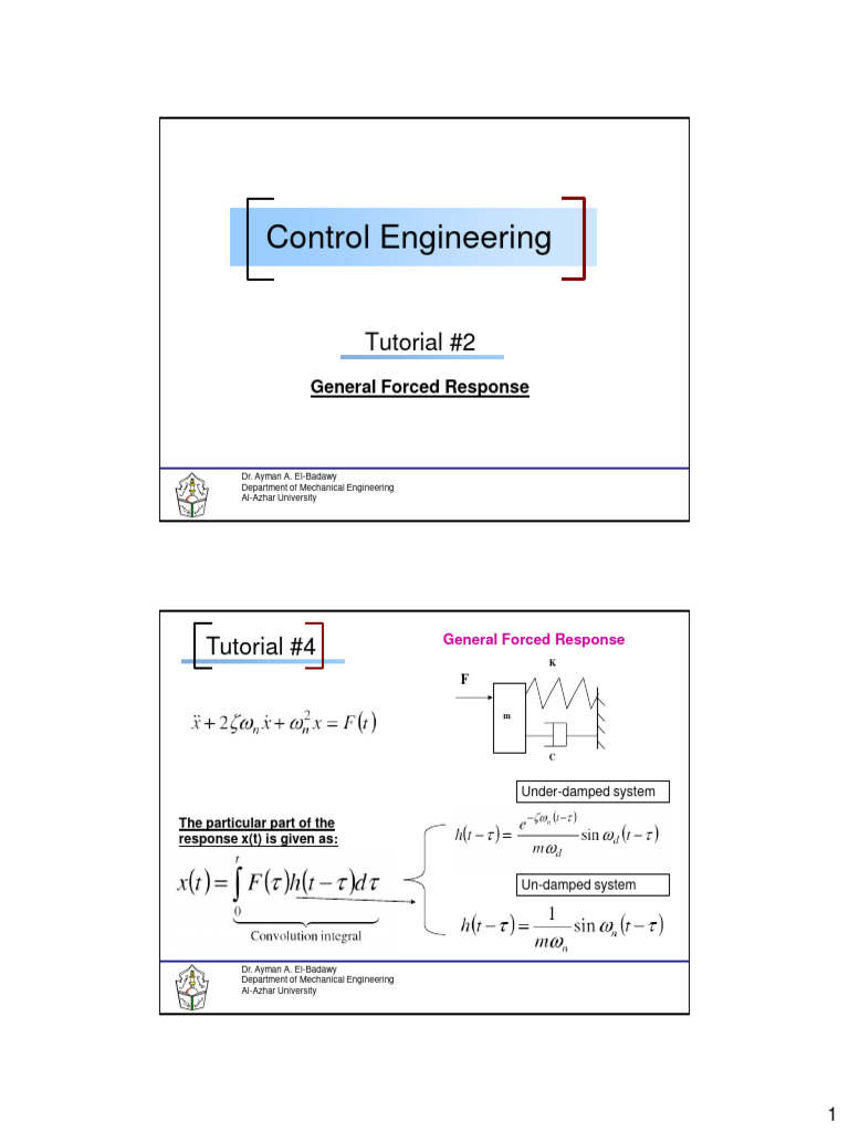 Control Systems Tutorial | PDF | Electrical Circuits | Computer Engineering