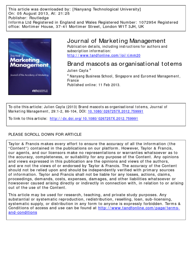JMM Published | PDF