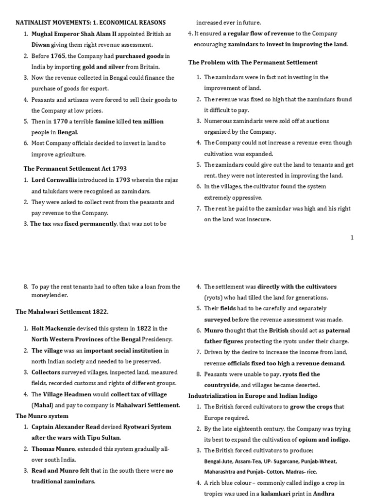 British Revenue Assessment System | PDF | Economies