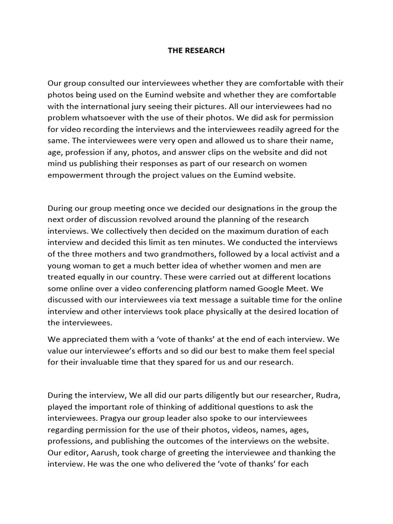 Eumind Final Women Empowerment 18 | PDF | Gender Equality | Gender Studies