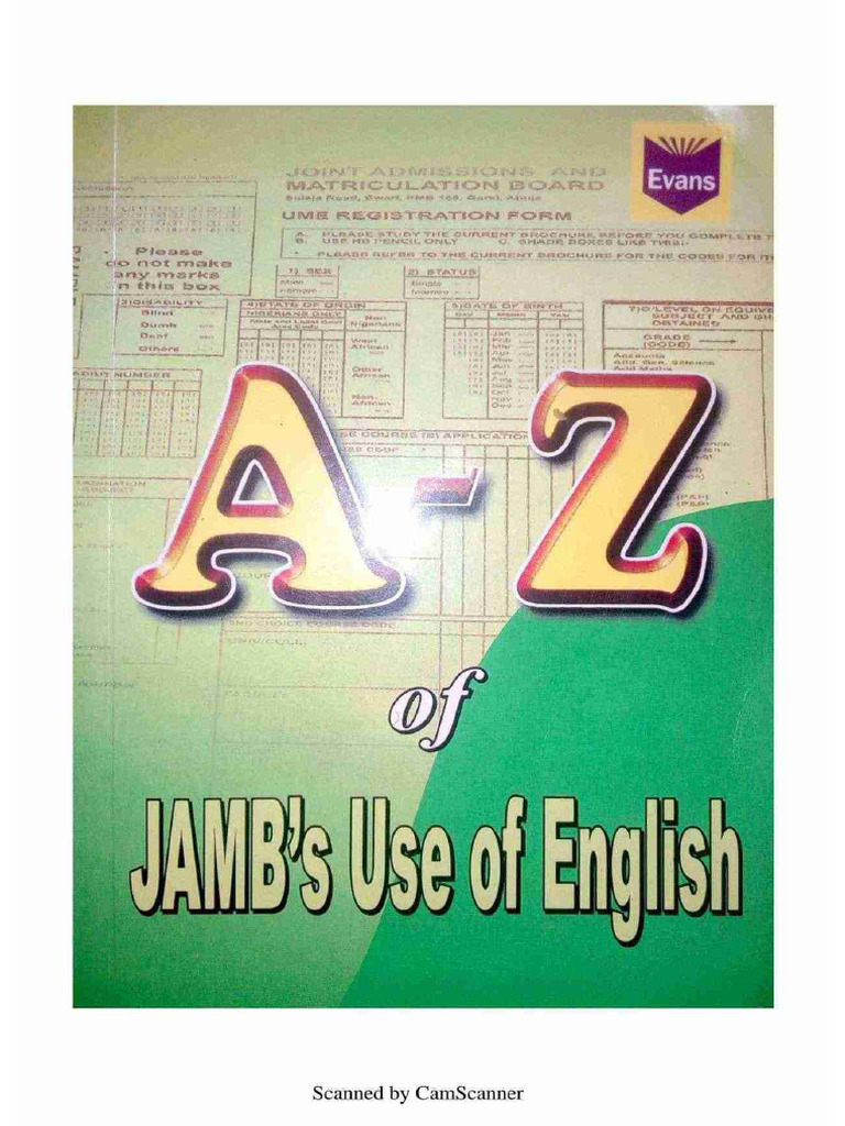 A-Z of JAMB's Use of English. - Compressed | PDF