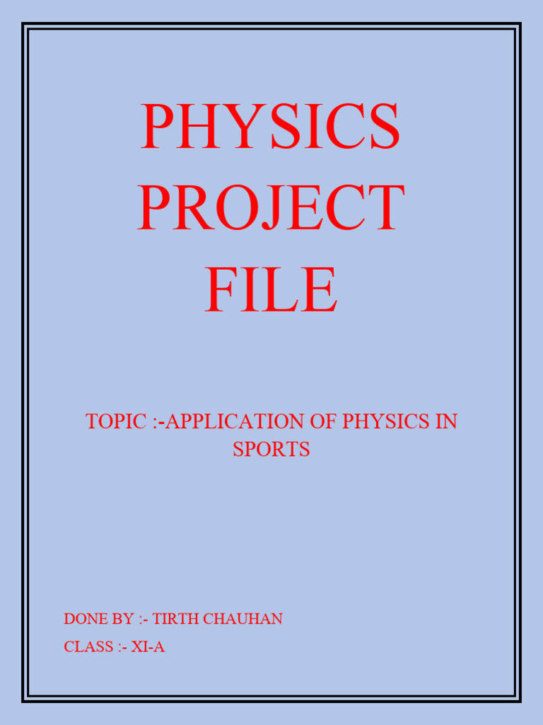 PHY Project File | PDF | Collision | Force