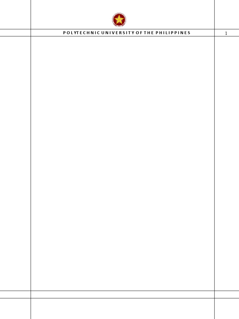 Pup Thesis Paper Template | PDF