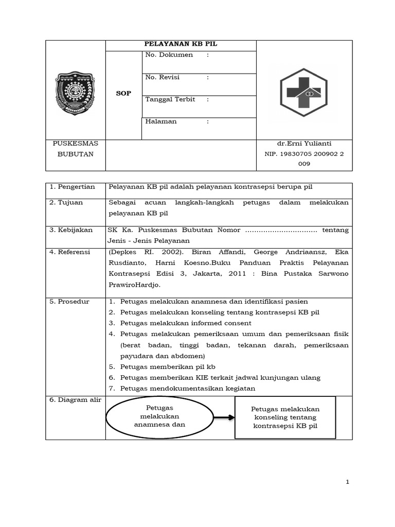 Sop KB Pil Fix | PDF