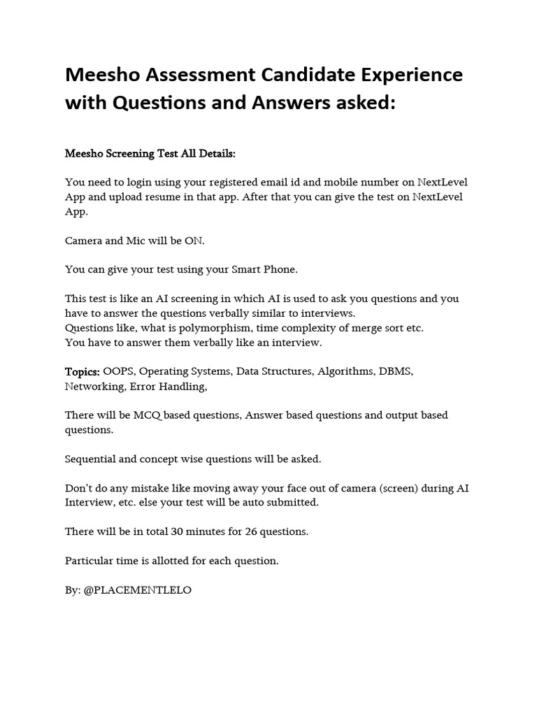 Meesho_Questions_and_Answers | PDF | Databases | Library (Computing)