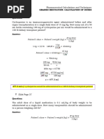 Clexane Dosage Calculation by Weight | PDF