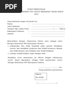 Format Surat Undangan Resmi | PDF
