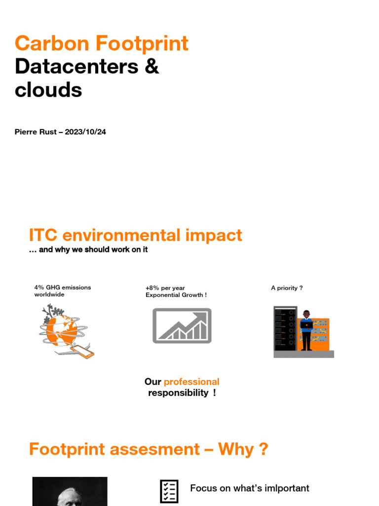 Hosting CO2 Footprint P.Rust | PDF | Data Center | Carbon Footprint