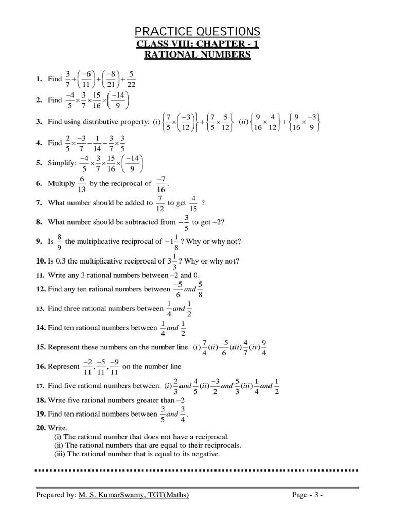RIMC Maths Test 1 | PDF