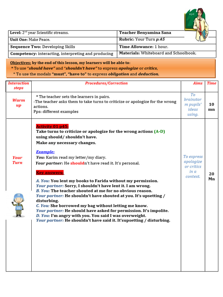 Your Turn | PDF | Behavior Modification | Human Communication