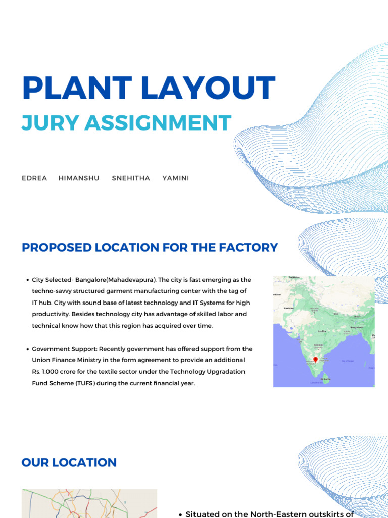 Plant Layout | PDF | Sewing | Secondary Sector Of The Economy