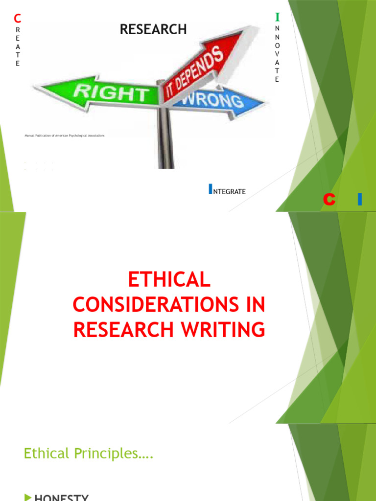 3 Ethical Considerations in Research Writing | PDF | Plagiarism ...