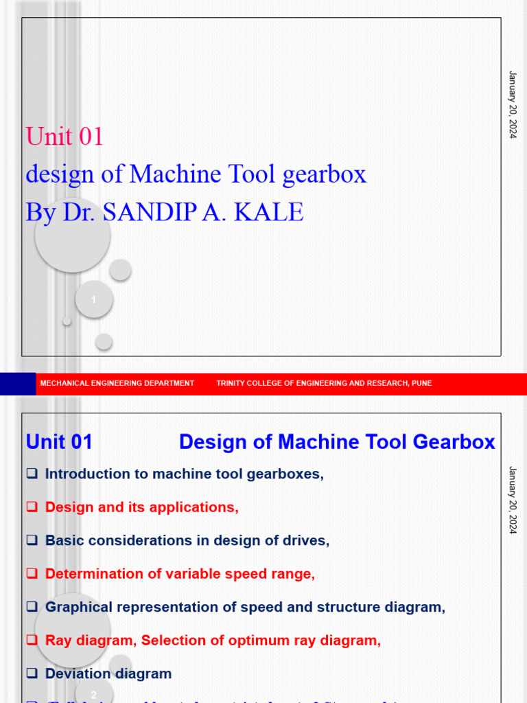 GearBoxDesign_01 | PDF