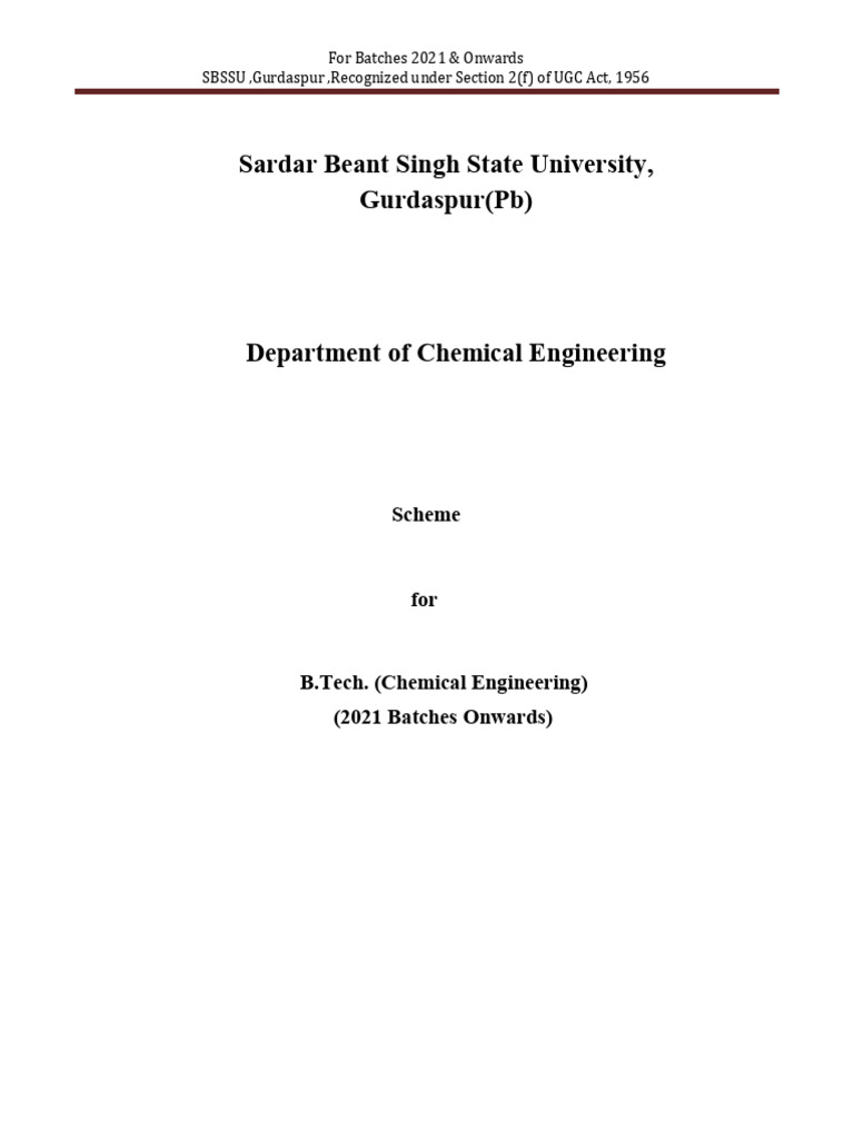 Btech Chemeng 2021 | PDF | Heat Transfer | Fluid Mechanics